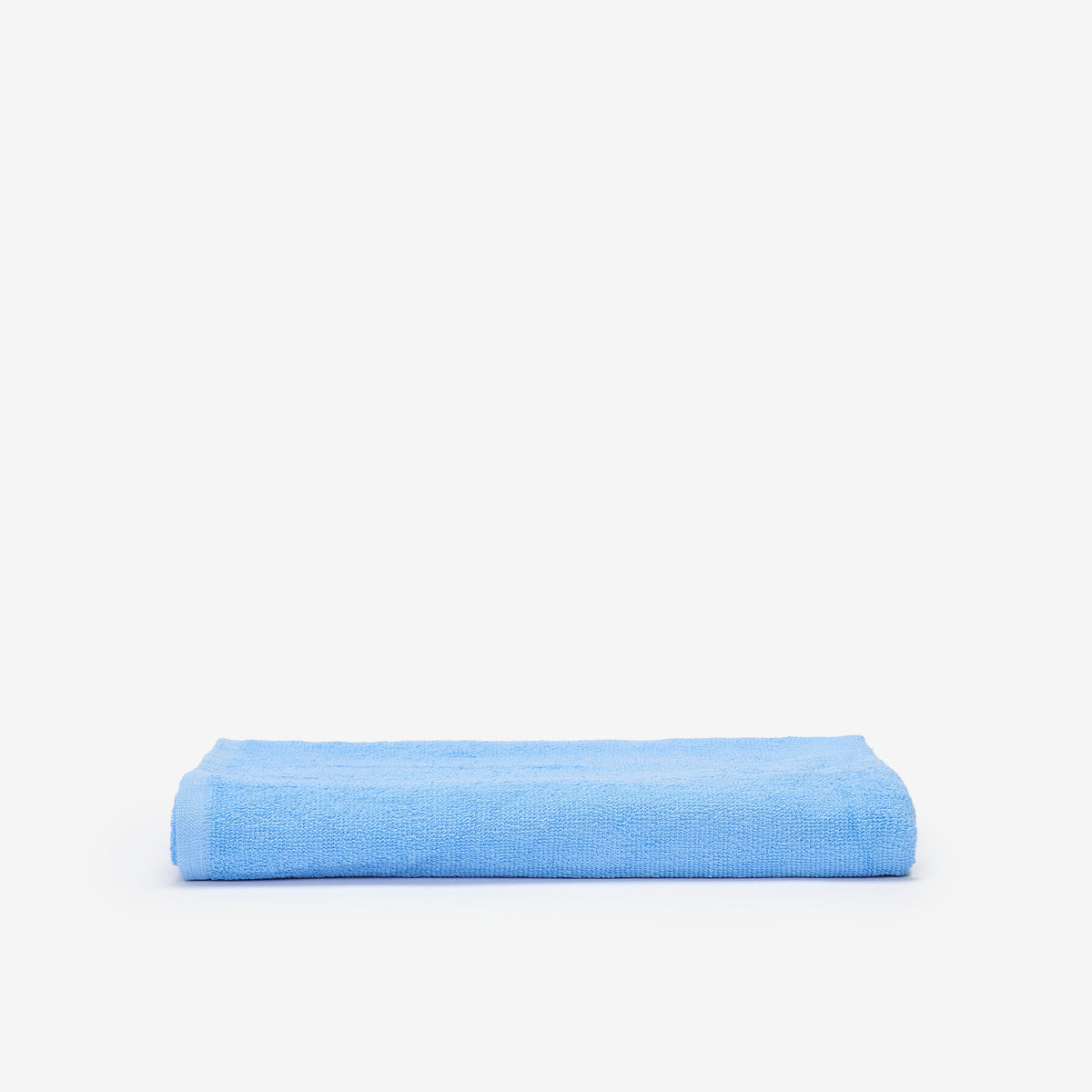 Serviette de Piscine Bleue Pleine Ratine – Lieberman Textiles